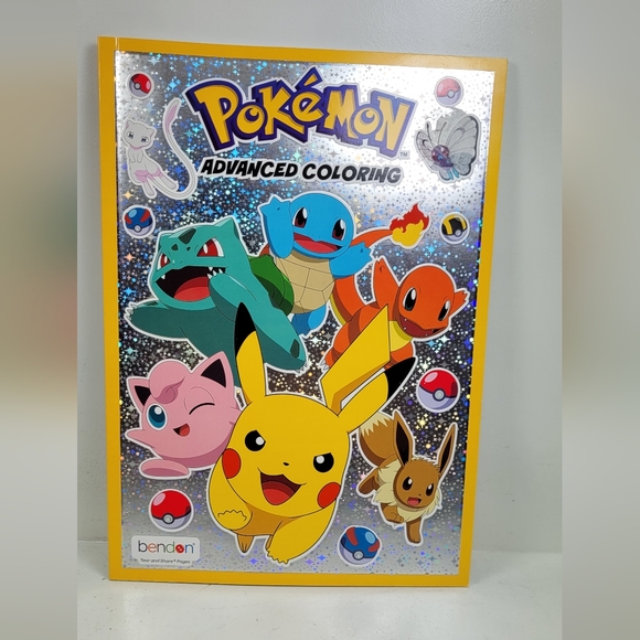 Toys | Pokemon Advanced Coloring Book | Poshmark
